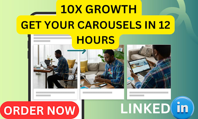 Design professional linkedin carousel posts for your brand by ...