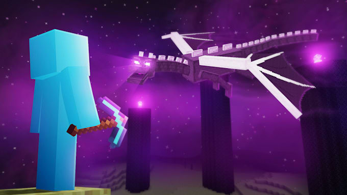 Create minecraft thumbnails that stand out by Ahmedejaz199 | Fiverr