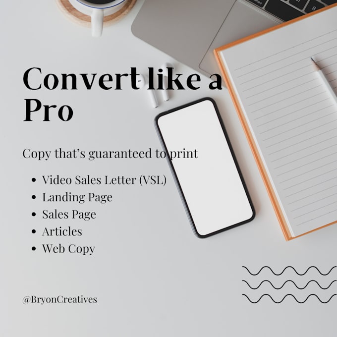Write your long form vsl, sales page, web copy, or article by Lordbryon ...