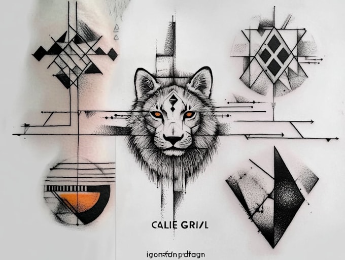 Hand draw your stunning new tattoo design by Hyrmeis | Fiverr