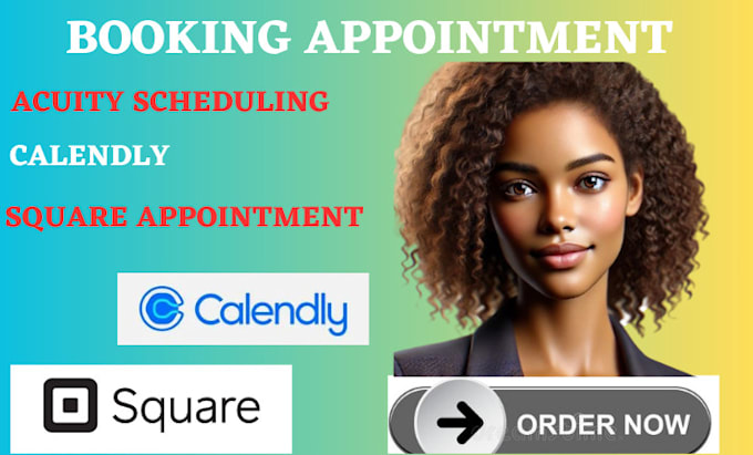 Set up acuity scheduling, square, booking appointments, calendly by Olive_design3 | Fiverr