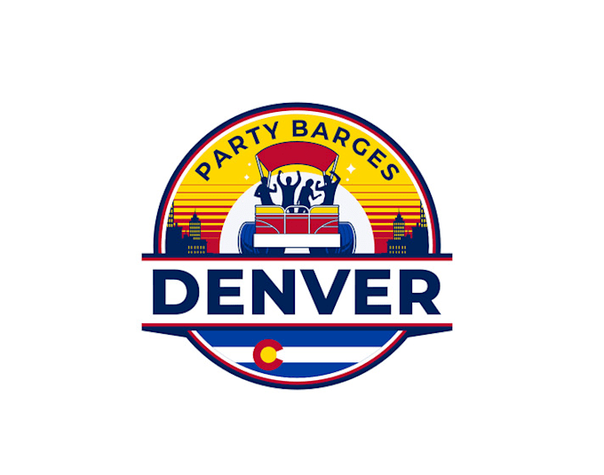 Make genuine denver party barges logo by Ethan_alison | Fiverr