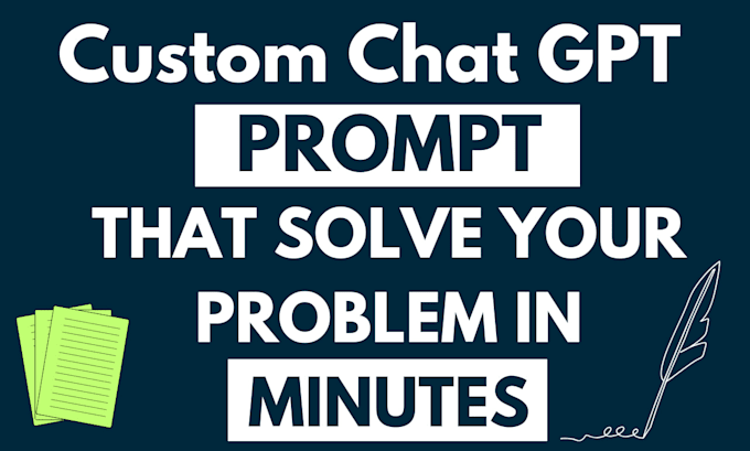 Write custom chat gpt prompt for blog post, essay, assignment and email writing by Ahdesign123 ...