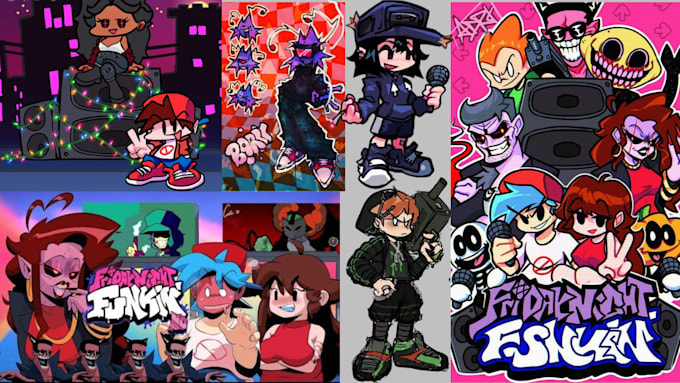 Friday night funkin mod,pixel fnf sprite sheet,sprite sheet, animated ...