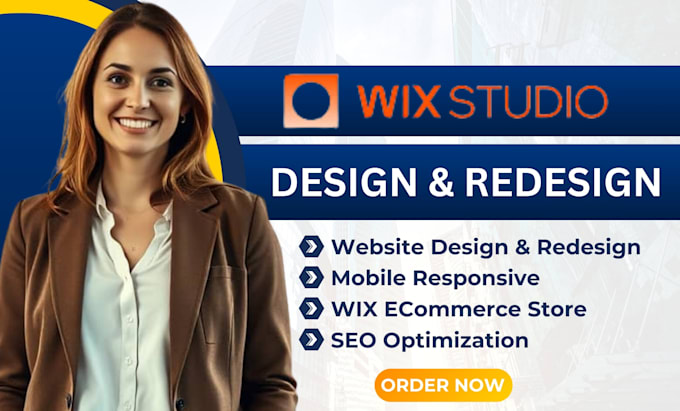 Design wix studio website redesign wix studio editor x create wix website design by Leahhub | Fiverr