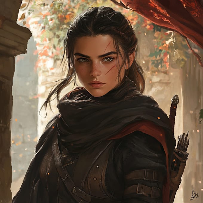 Create your dnd character design art illustration by Homeworka | Fiverr