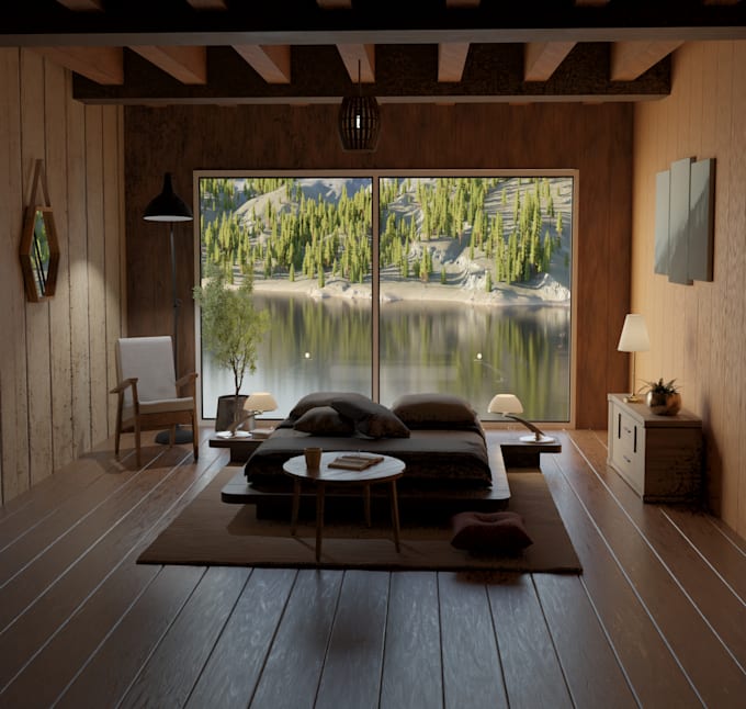 Create stunning 3d interior visualizations for your projects by Visualsbytom | Fiverr