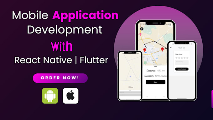 Provide advanced and expert flutter and react native expo mobile app solutions by Devsolve_ | Fiverr