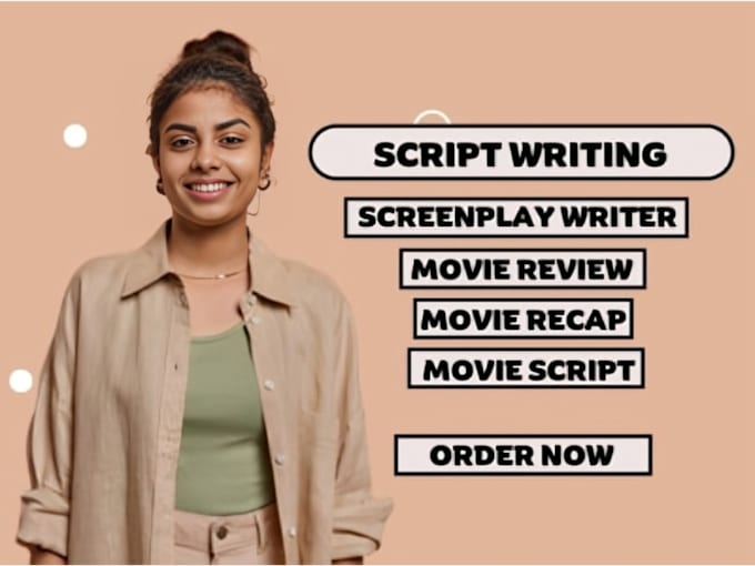 Be your screenwriter, screenplay writer, or scriptwriter by Julianah ...