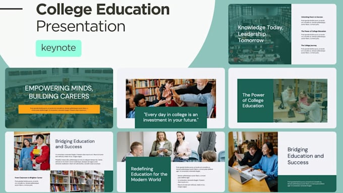 Design educational presentation lecture canva template film pitch deck ...