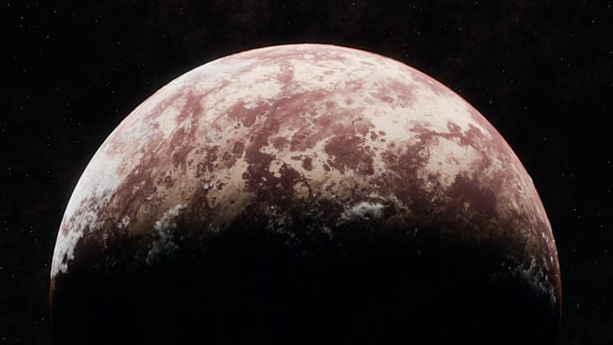 Design custom planet wallpapers for your desktop in blender by Cosmin ...