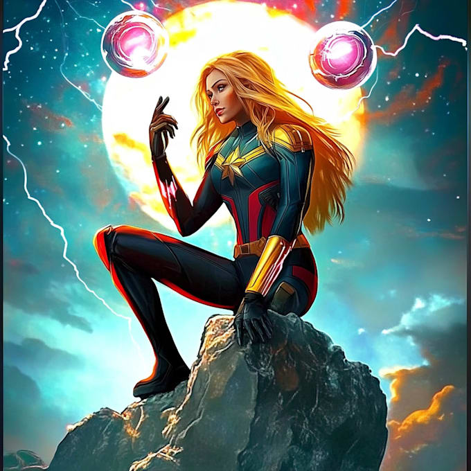 Design your amazing superhero character design by Terukoijima | Fiverr