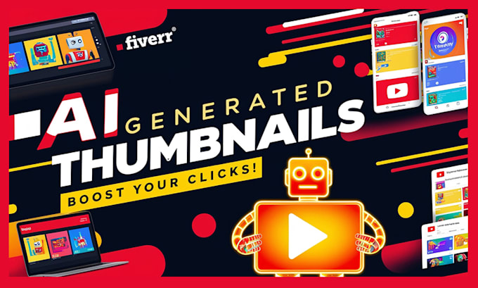 Create Ai Thumbnails For Viral Videos By M Yousaf81 Fiverr
