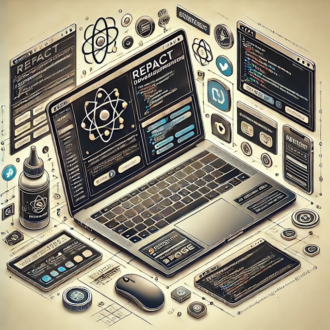 Build a responsive react website by Vivekk_9 | Fiverr