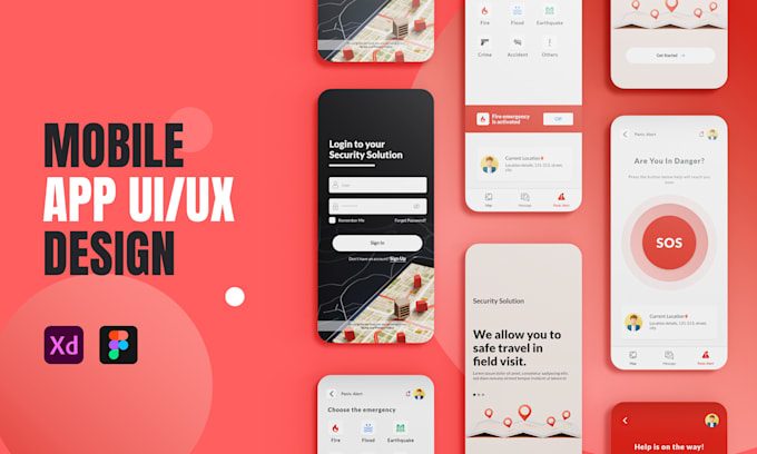 Do ios or android app ui ux design by Ritu_porna | Fiverr