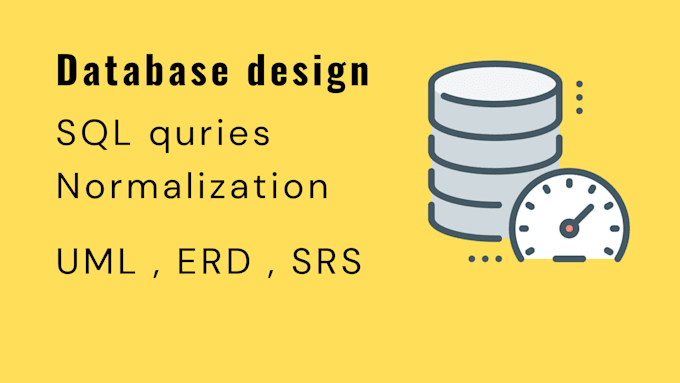 Do database assignments, projects ,uml diagrams ,erd ,srs and sql by ...
