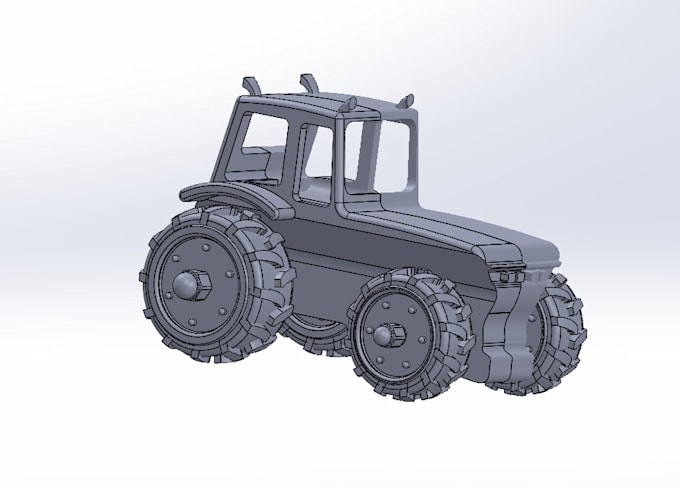 Design precise 3d models for tractors and heavy machinery by Yair ...