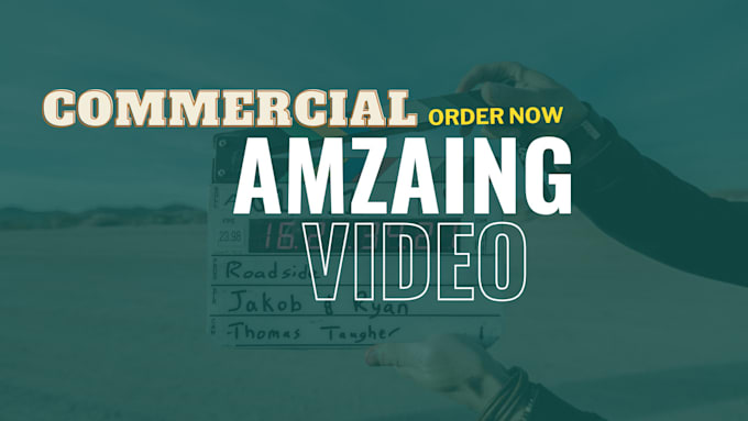Create an engaging brand commercial video add for your business by ...