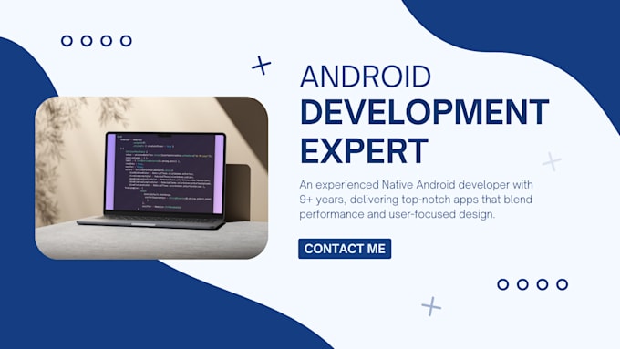 Develop a high performing native android app by Salihyalcin_ | Fiverr