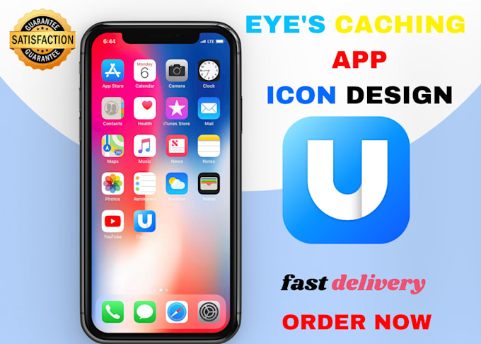 Design an eyes catching app icon logo by Yom_design1 | Fiverr