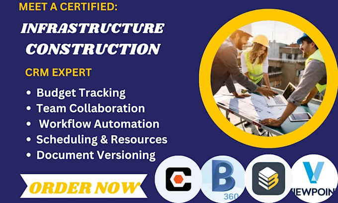 Setup infrastructure construction crm procore bm360 ebuilder sage 300 ...
