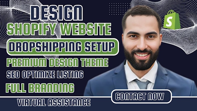 Setup shopify dropshipping store shopify store design and redesign with auto ds by Rodney0707 ...