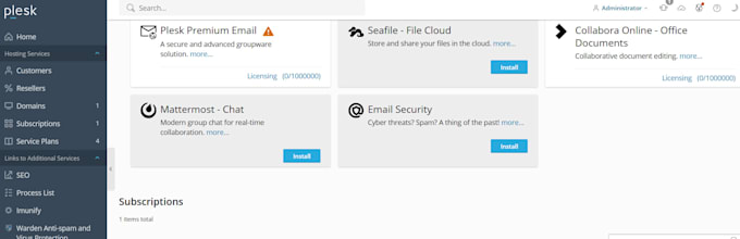 Install plesk premium email, powered by kolab by Bontealaura | Fiverr
