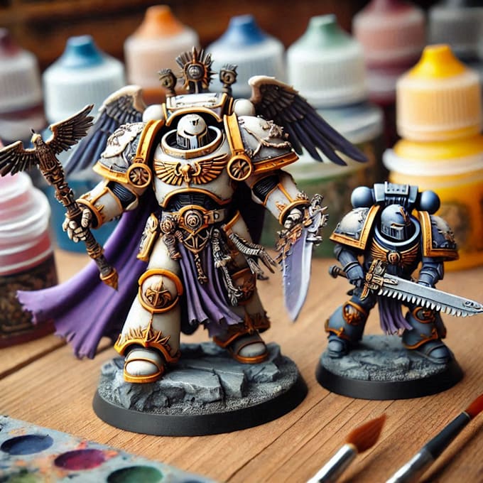 Paint miniatures for warhammer 40k by Helleramur | Fiverr