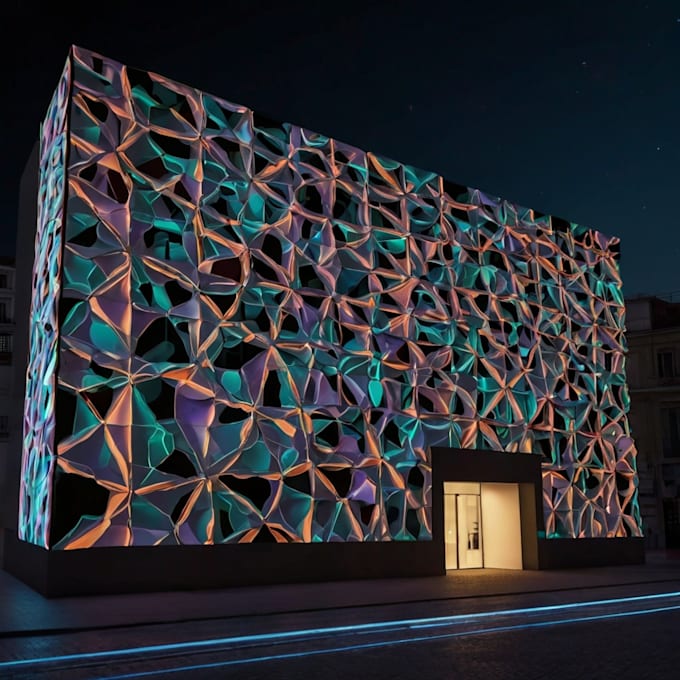 Professional 3d architectural video mapping by Haz_media | Fiverr