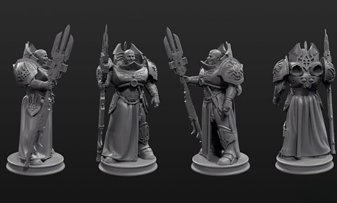 Create custom warhammer style 3d miniatures, army models, and printable ...