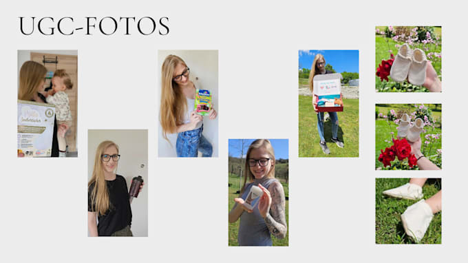 Create high quality ugc photos for you by Selinahugc | Fiverr