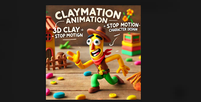 Crate high quality claymation animation, 3d clay model, stop motion ...