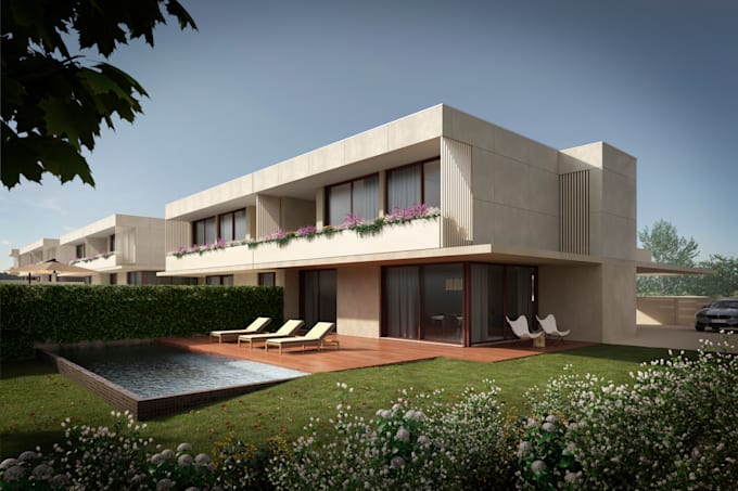 Create realistic 3d images for interior and exterior architecture by ...