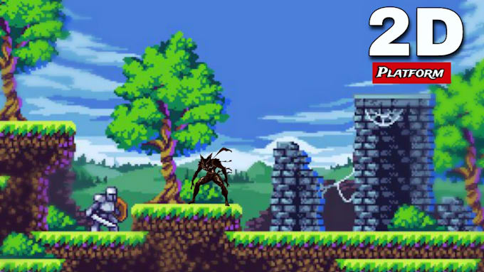 Create 2d pixel game development 2d sprite tiles for mobile web pc ...