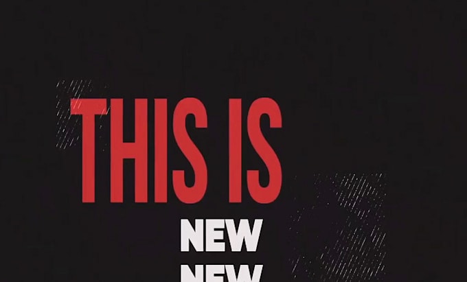 Do minimalist kinetic typography, motion graphics animated explainer ...