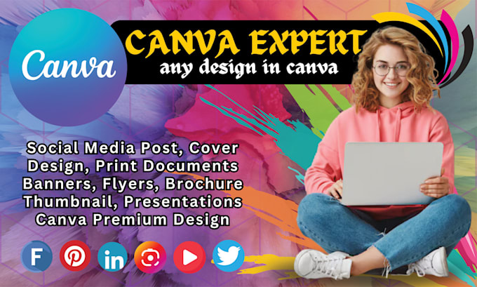 Create unique canva designs for social media and marketing by Refat90 ...