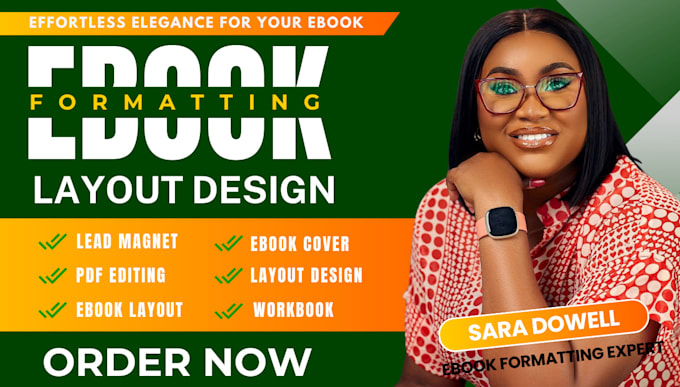Do book formatting and layout design for print and ebook cover design by Sara_dowell | Fiverr