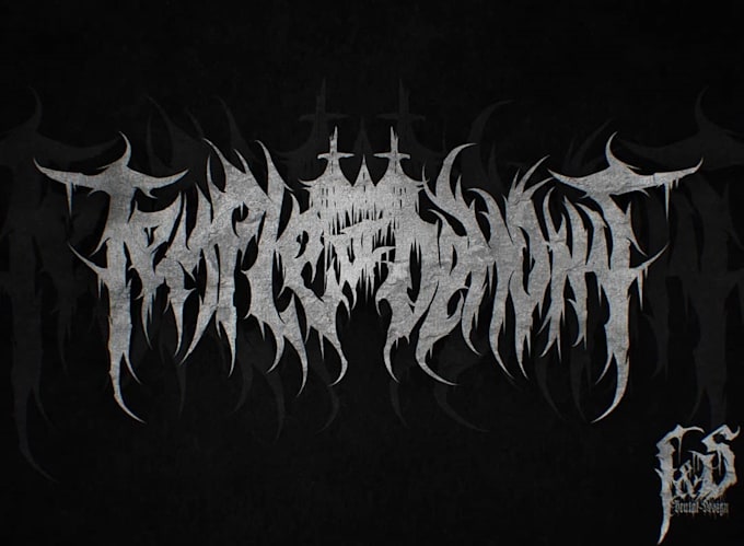 Hand draw a doom metal logo by Amanda_merritt | Fiverr