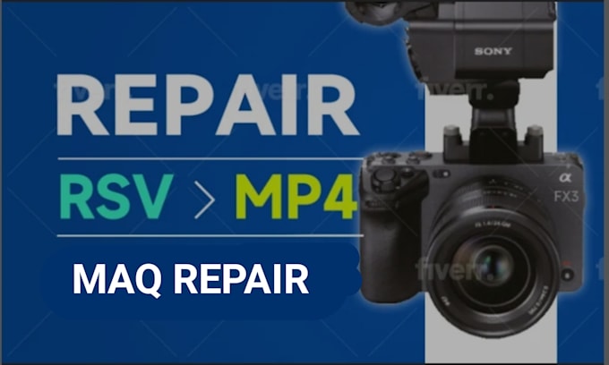 Restore corrupted mov mp4 mxf video file convert dat mdt sony rsv data recovery by ...