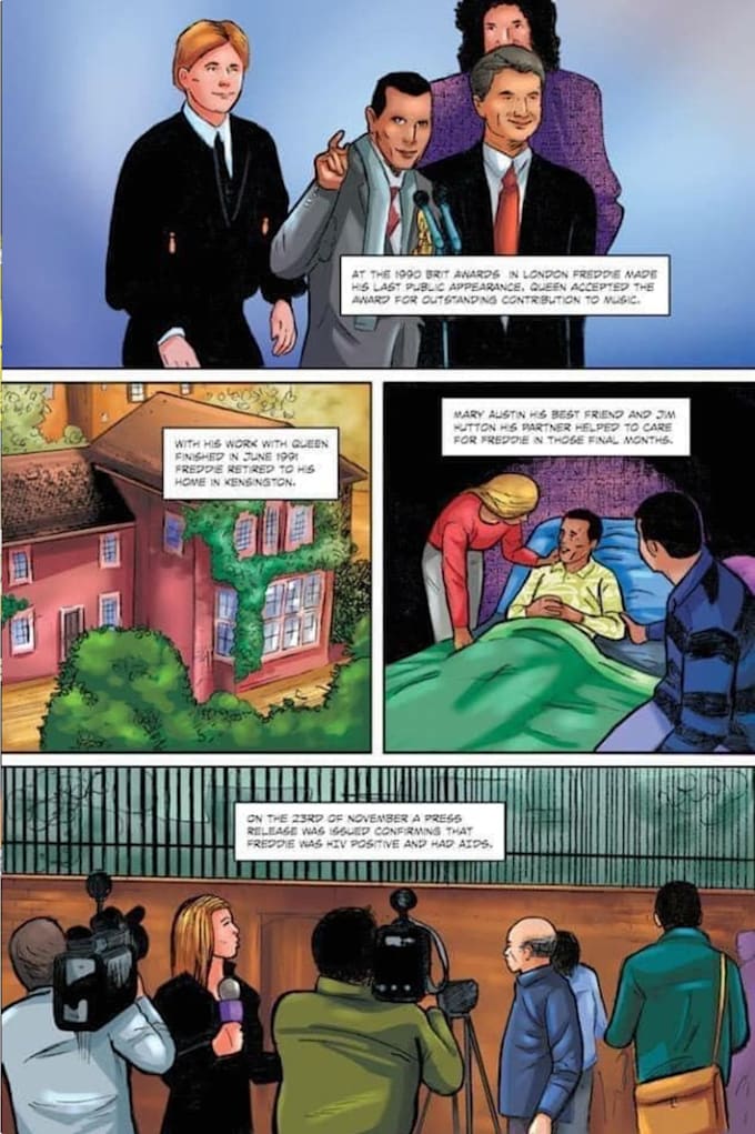 Draw comic book comic illustration mascot comic strips manga character ...