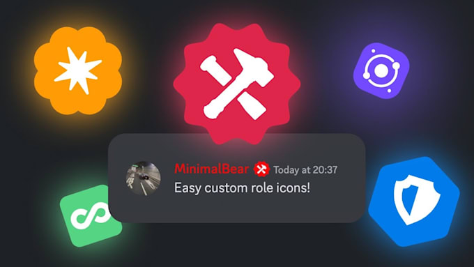 Design discord role icons by Mrcannongaming | Fiverr