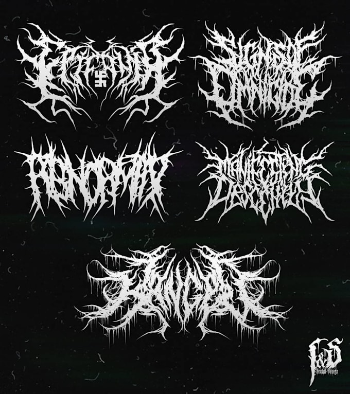 Design a heavy metal logo by Sarah_mcgowa | Fiverr