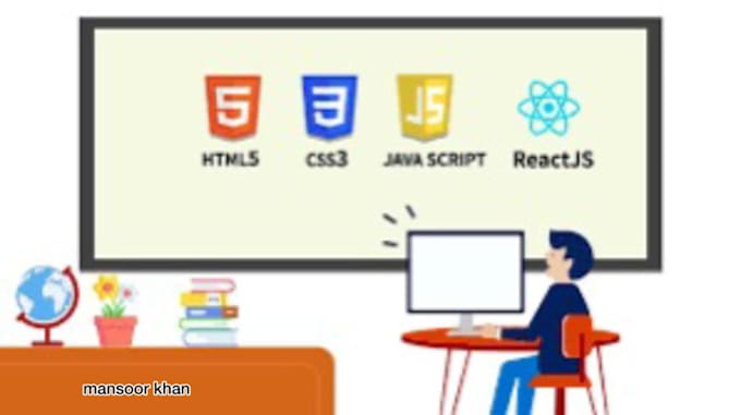 Be Your Front End Web Developer Using Html Css Bootstrap React By Mansoortoru Fiverr