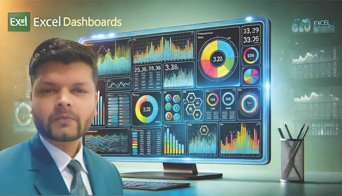 Create excel dashboards, pivot tables and data visuals by Azmatshaheen ...