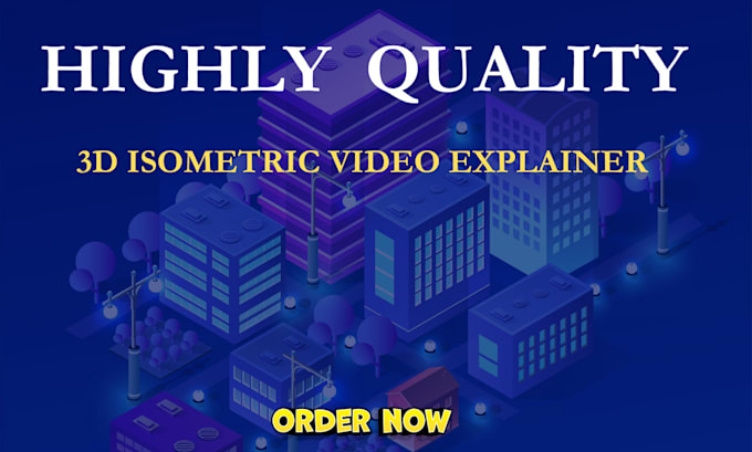 Create 3d isometric video explainer and animation by Monent_anime | Fiverr