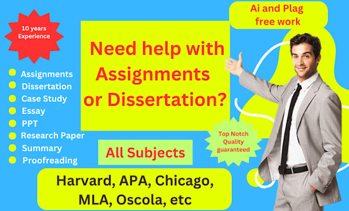 Write case study, assignment, report and research summary by Designwaves1 | Fiverr