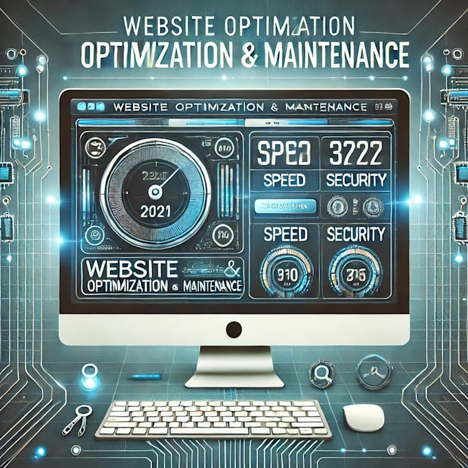 Optimize and maintain your website for peak performance by Mermaidmakeup | Fiverr