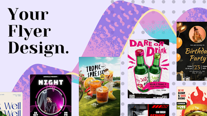 Design the best flyer for you by Thromer | Fiverr