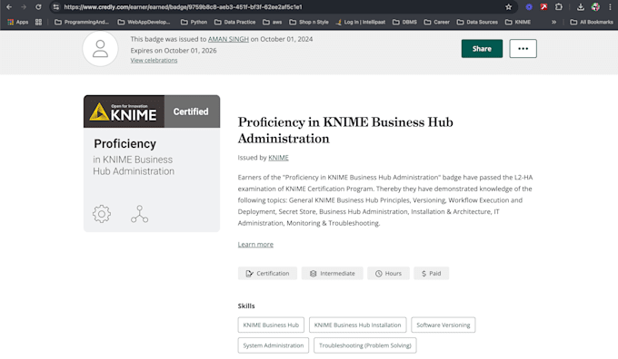Use knime to build your data apps rest services workflows ai models and reports by Amnksngh | Fiverr