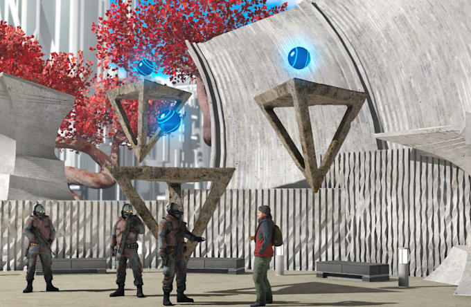 Model gmod character, gmod map, garrys mod, map, sfm player model, 3d model